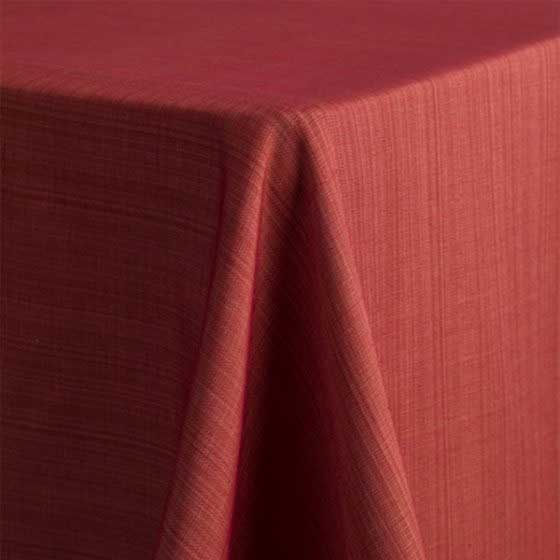 Burnt Orange Polyester Poplin – Luxe Linen