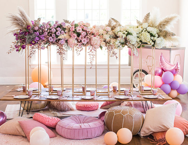 Sparkly Celestial Birthday Party Featured on Inspired by This – Luxe Linen