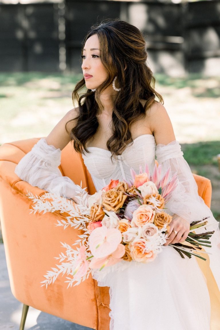 Wedding Chicks Features Our Bold and Bright for the Big Day Styled ...
