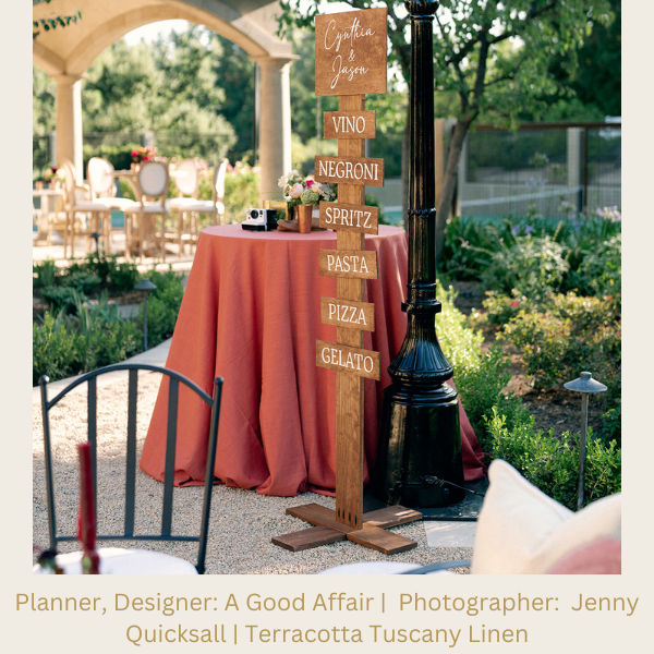 Terracotta Tuscany – Luxe Linen